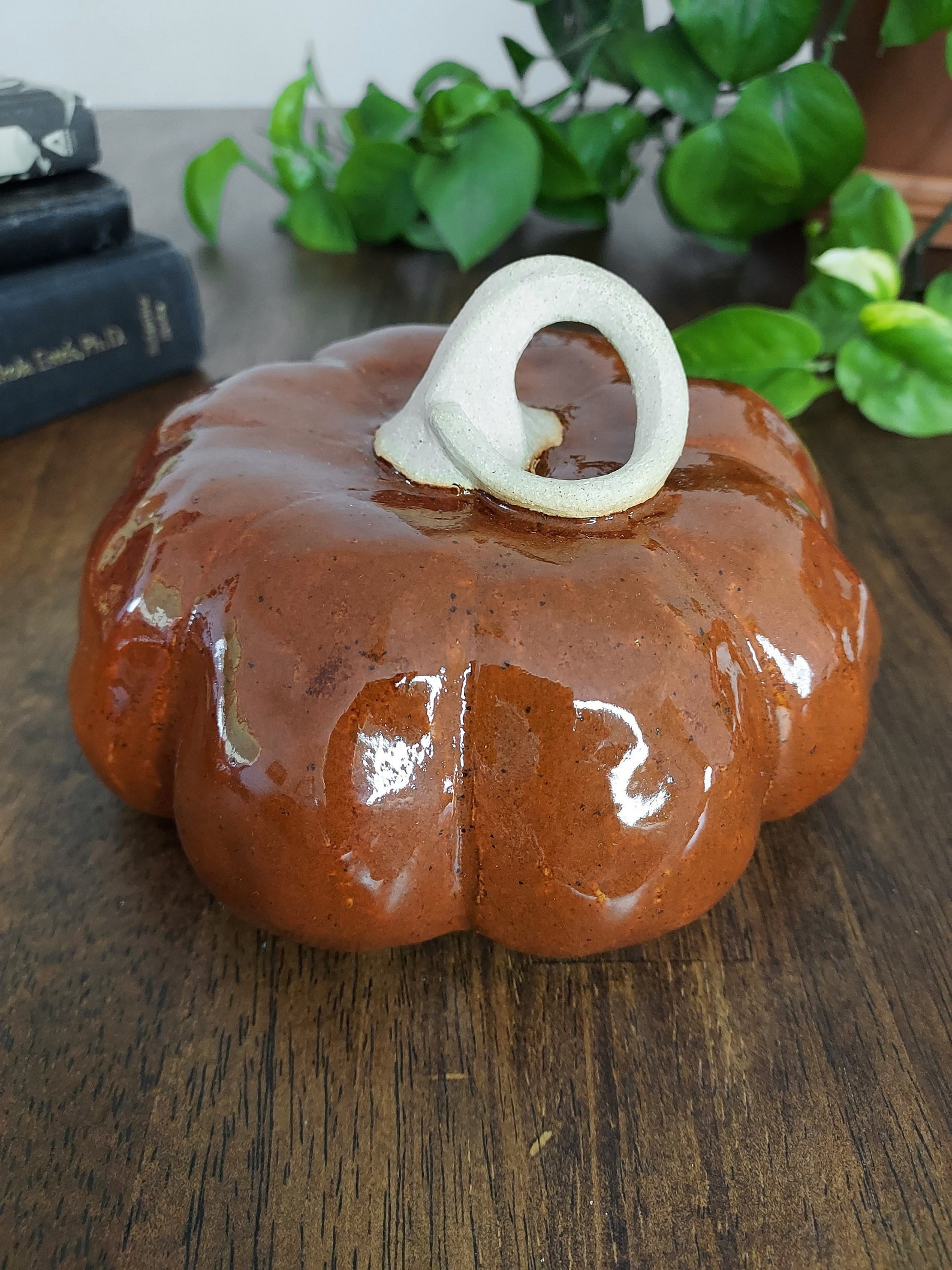 Small Ceramic Pumpkin - Etsy