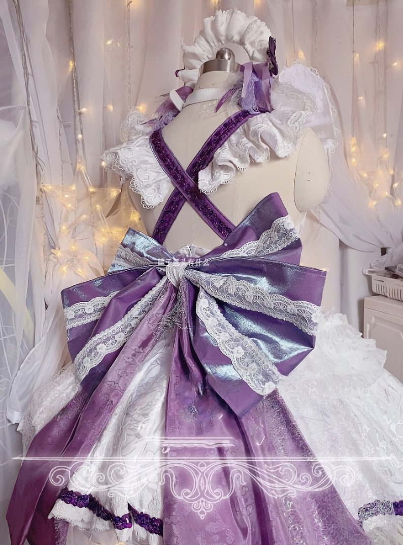 Kashino Maid Skin Cosplay Azur Lane - Etsy.de