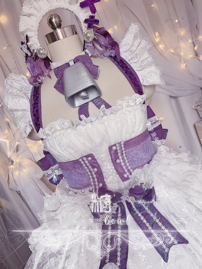 Kashino Maid Skin Cosplay Azur Lane - Etsy.de