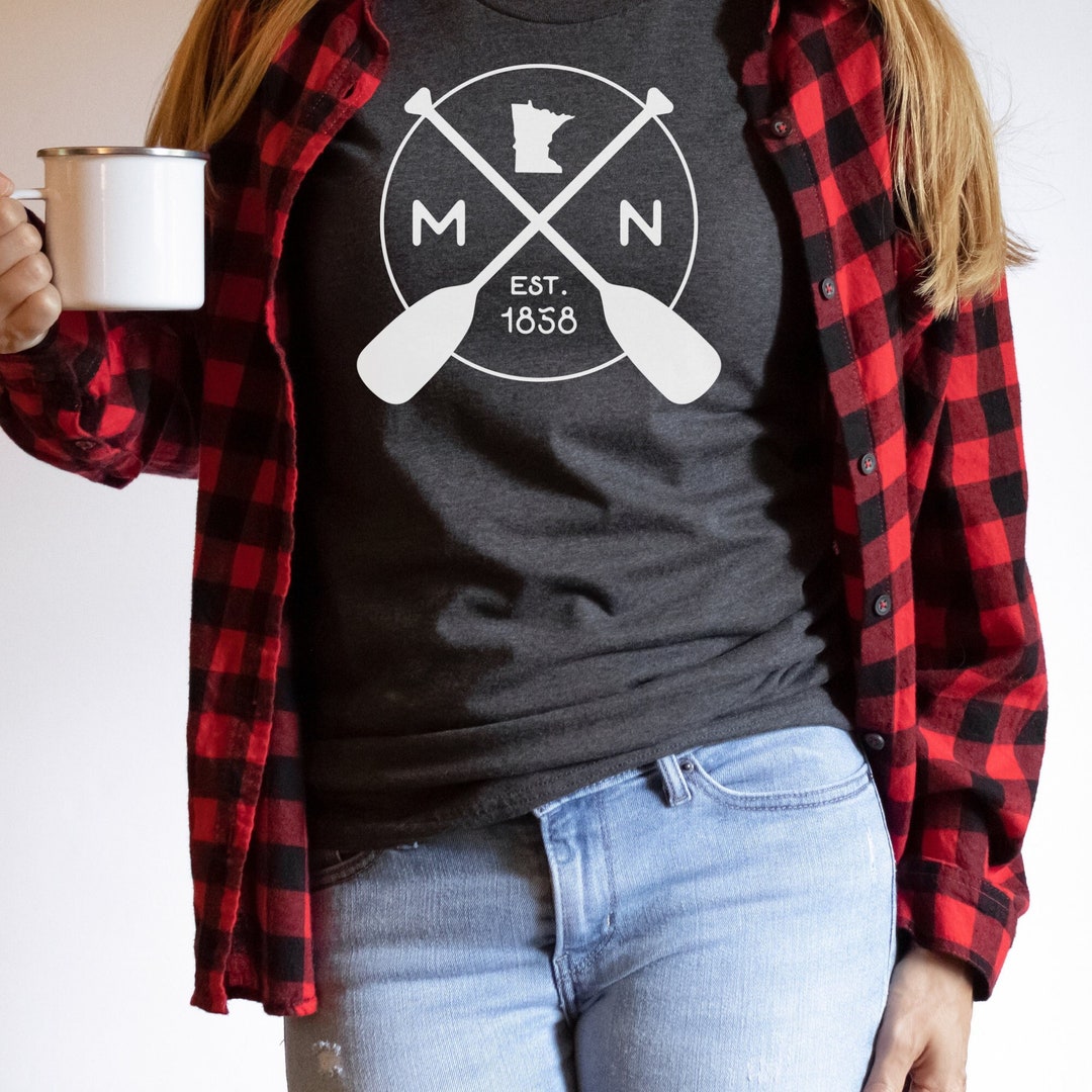 Minnesota 1858, Lake Shirt, Minnesota Shirt, Minnesota Apparel, Unisex ...