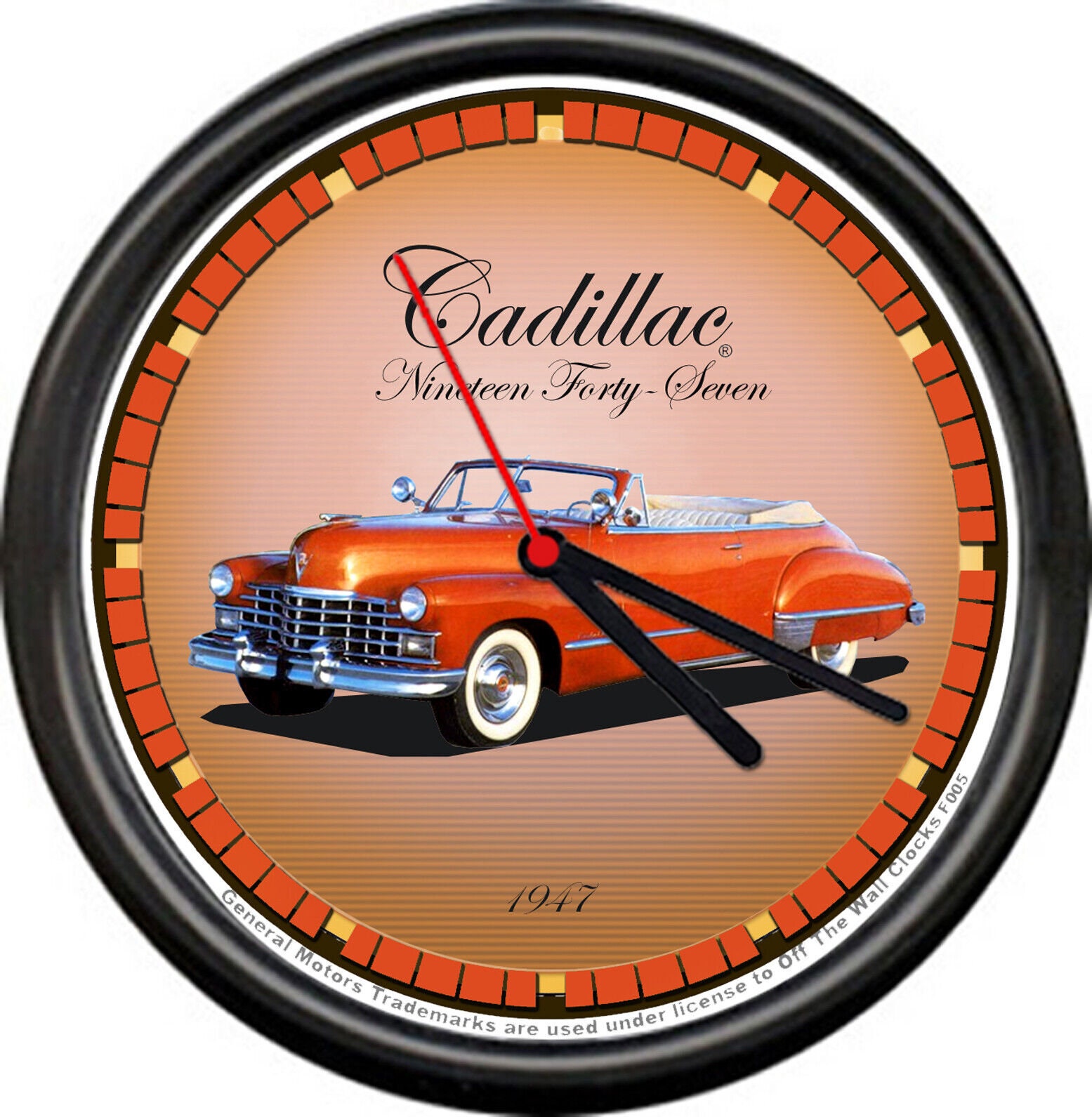 Licensed 1947 Cadillac Convertible Vintage Auto General Motors Sign ...