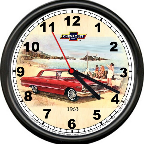 General Motors Clock - Etsy