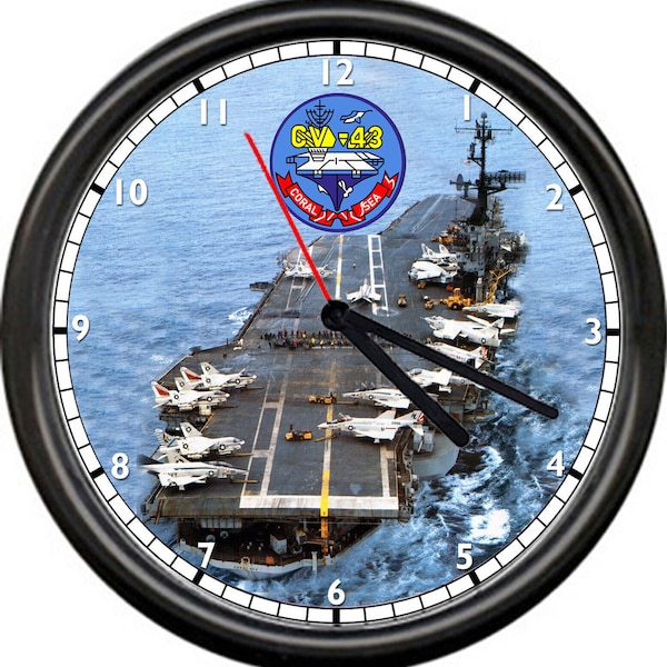 Us Navy Ship Clock - Etsy
