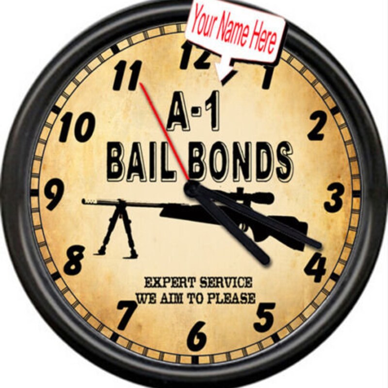 Firearms Clock - Etsy