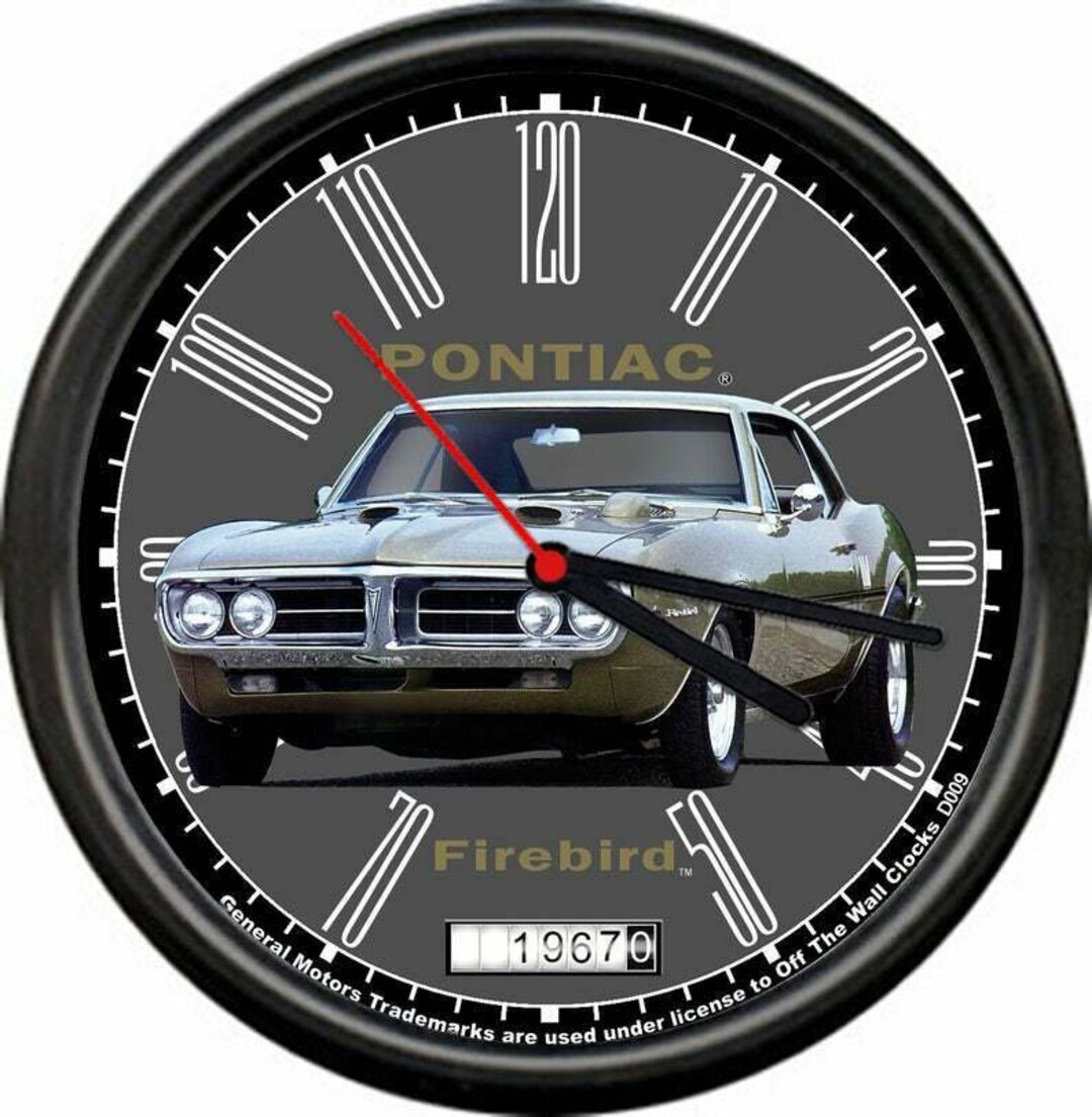 Licensed 1967 Pontiac Firebird 2 Door Sedan Vintage General Motors Wall ...