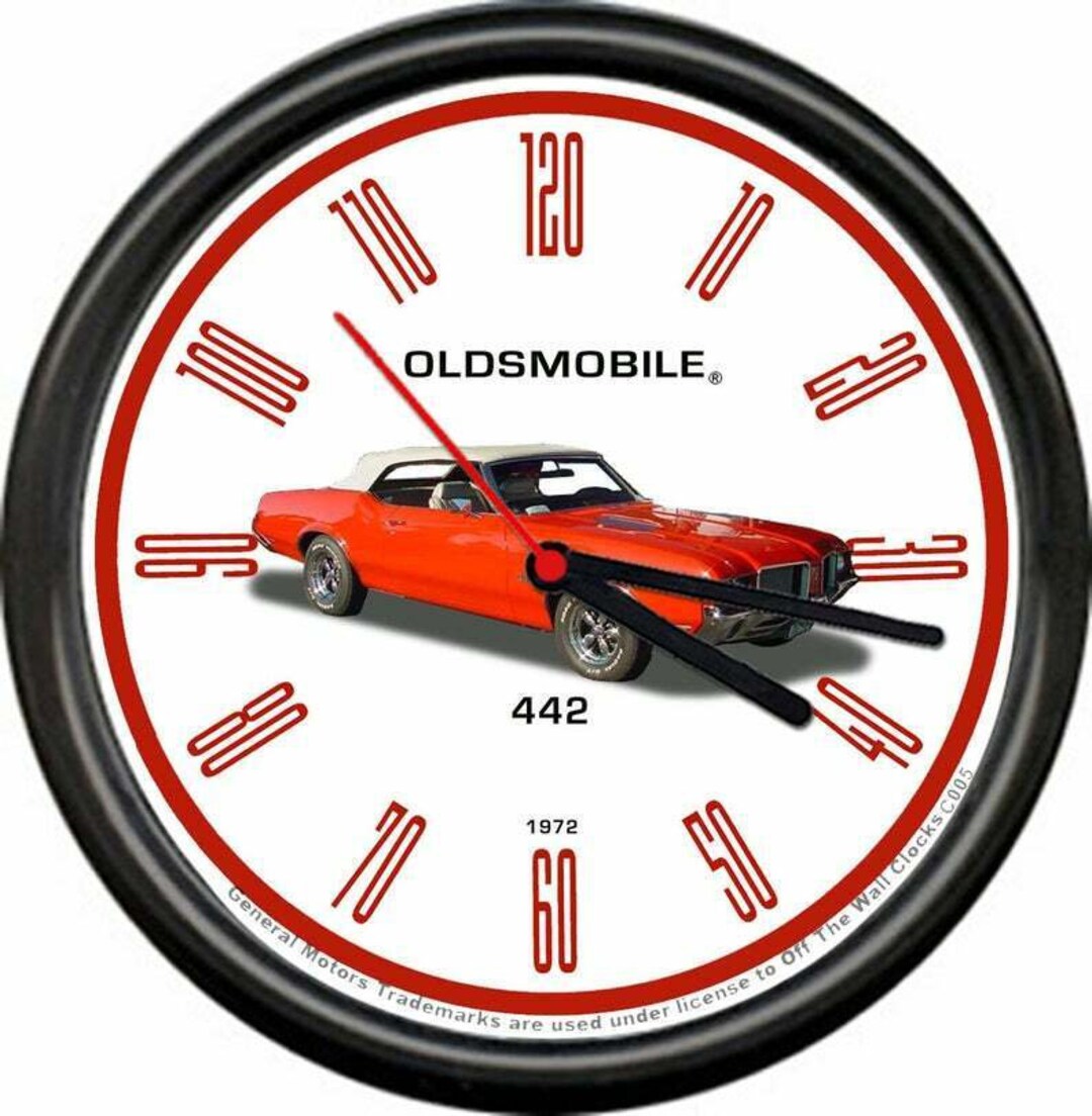Licensed 1972 Oldsmobile Cutlass 442 Muscle Car General Motors Sign ...