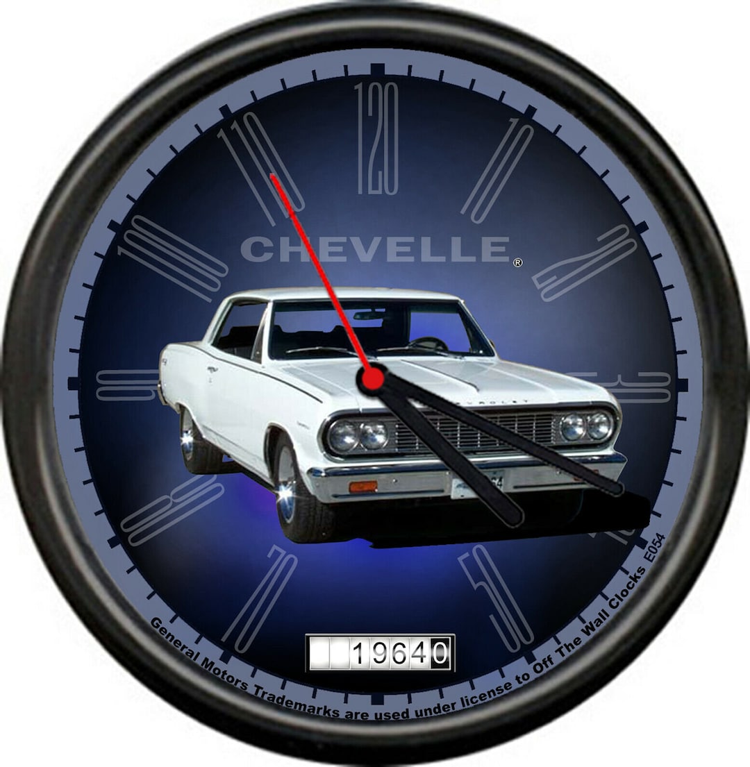Licensed 1964 Chevy Chevelle White Chevrolet General Motors Sign Wall ...