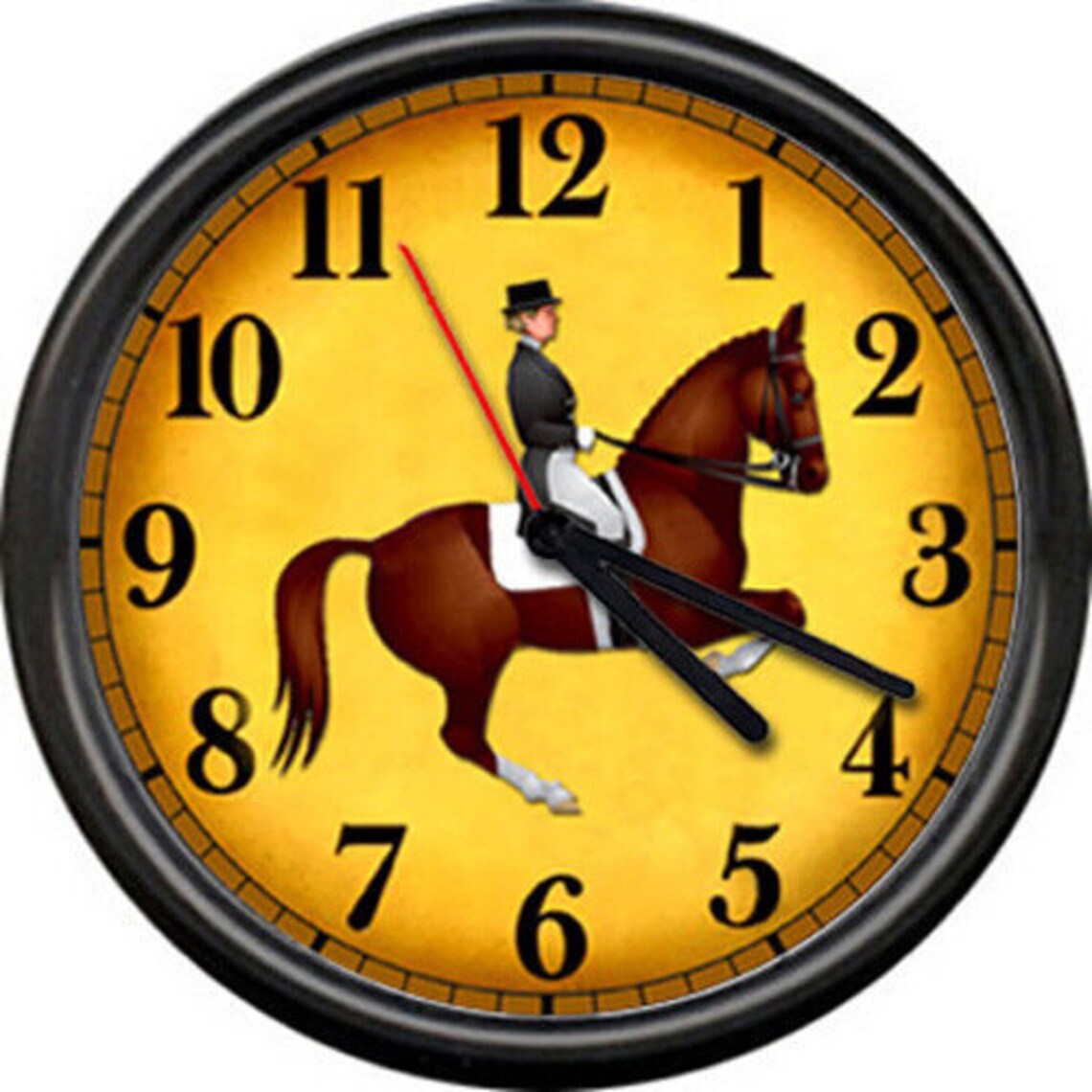 Horse Equestrian English Dressage Jacket Rider Costume Hunt Club Wall ...