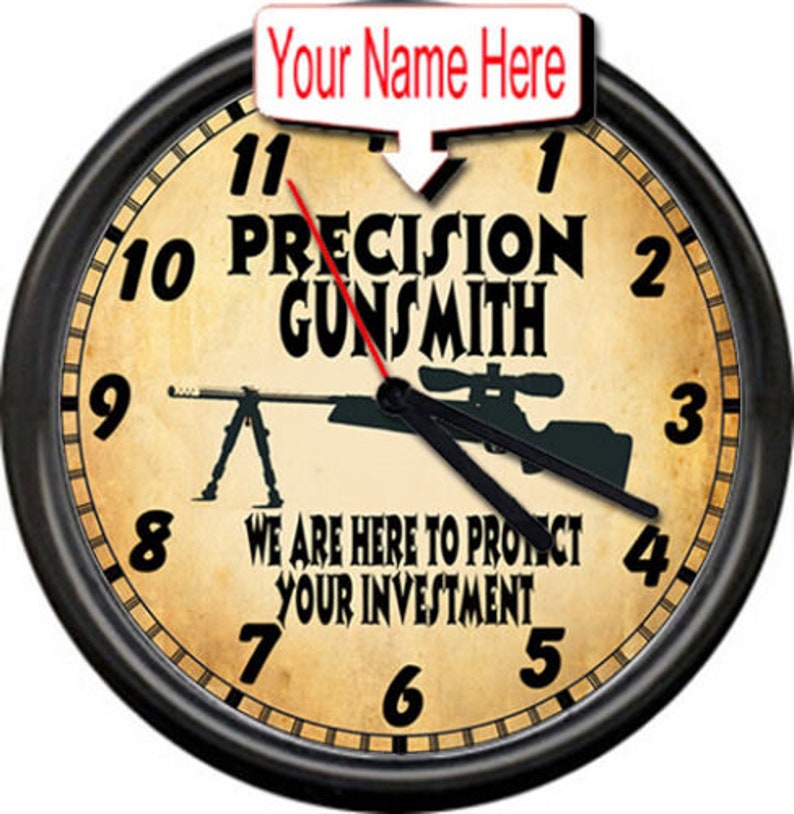 Personalized Custom Gunsmith Firearms Rifle Gun Shop Sales - Etsy