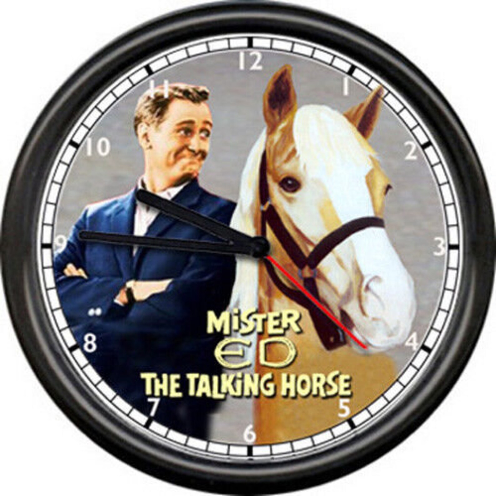 Mr Mister Ed Talking Horse TV Show Barn Stall Equestrian Gift Sign Wall ...