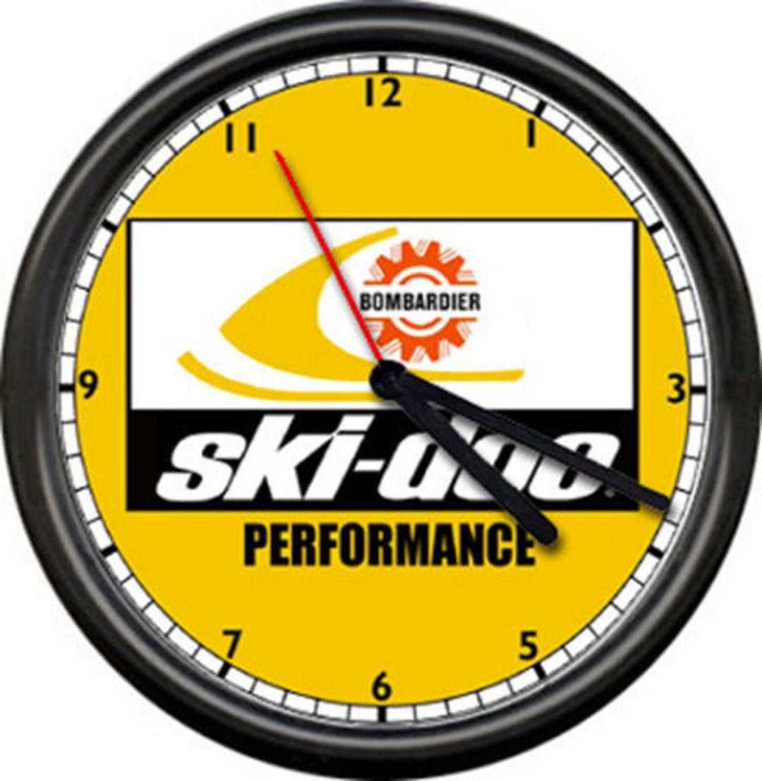 Ski-doo Dealer Performance Retro Snowmobile Racing Machine Sign Wall ...