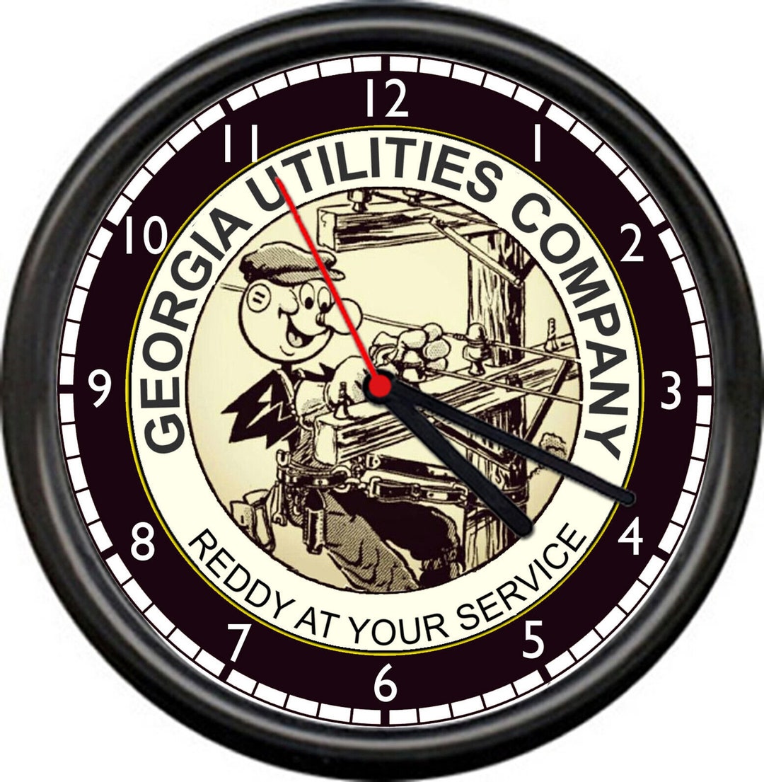 Reddy Kilowatt Georgia Power Electric Electrician Tool Utility Sign ...