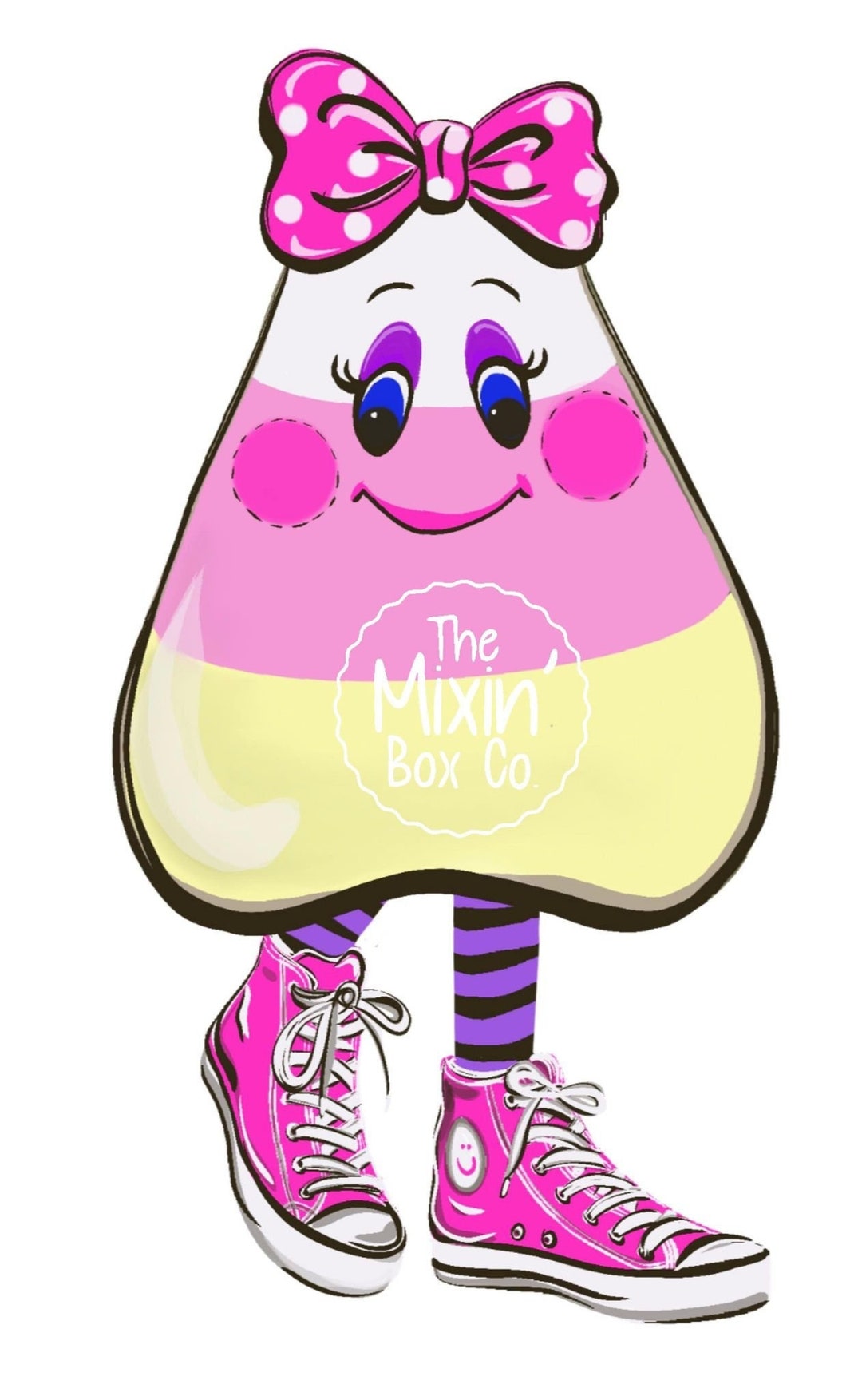 Candy Corn Girl - PNG - Etsy