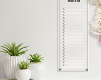 Acrylic to Do List Office - Etsy