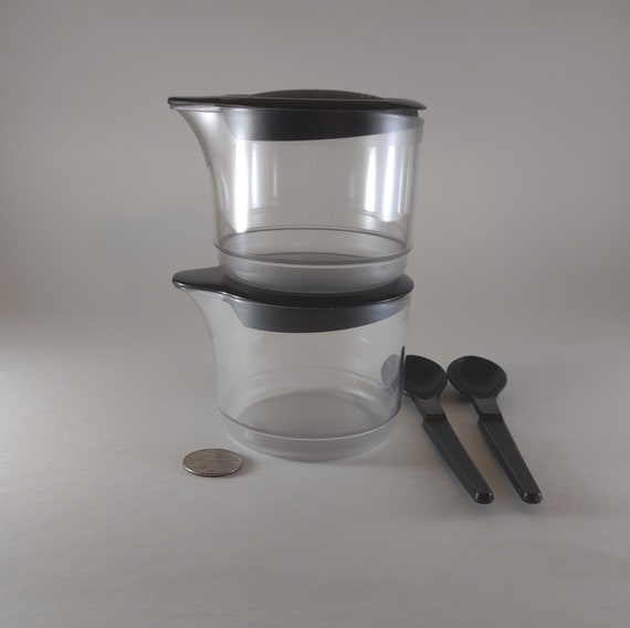 Tupperware Coffee Cream and Sugar Set - Etsy