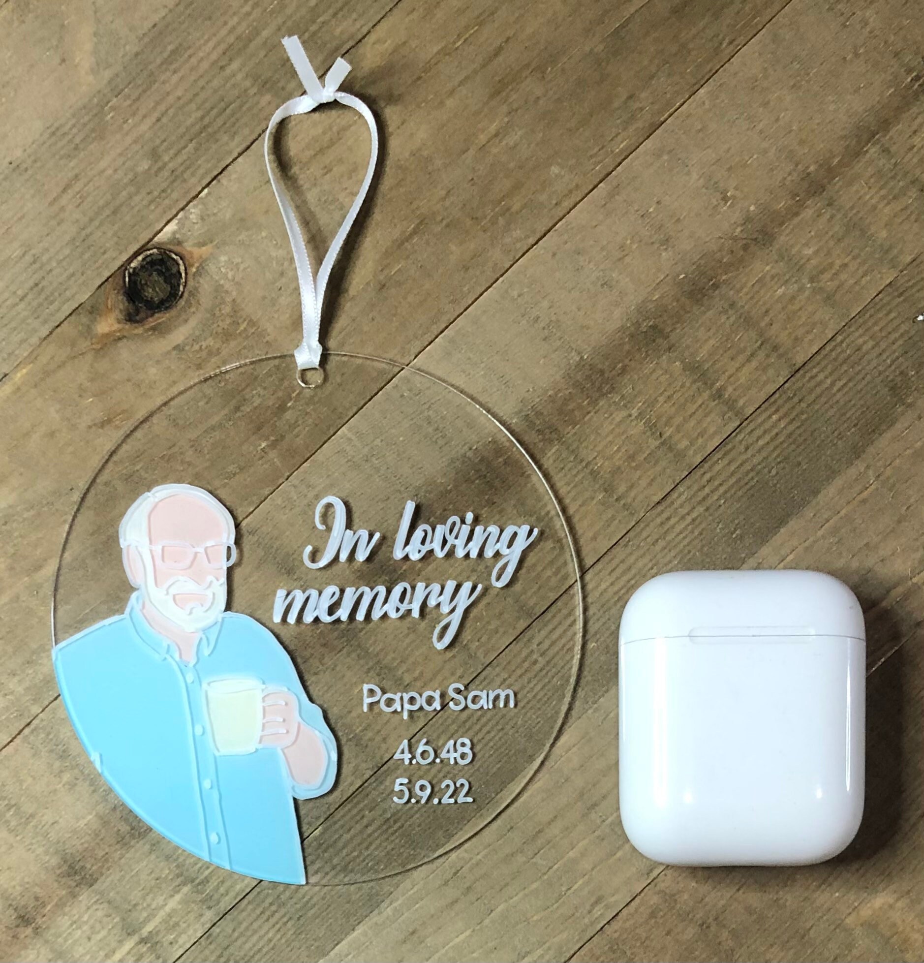 Personalized in Loving Memory Ornament Lost Loved One - Etsy