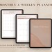 Terracotta Digital Planner, Undated, Goodnotes Planner, Notability ...