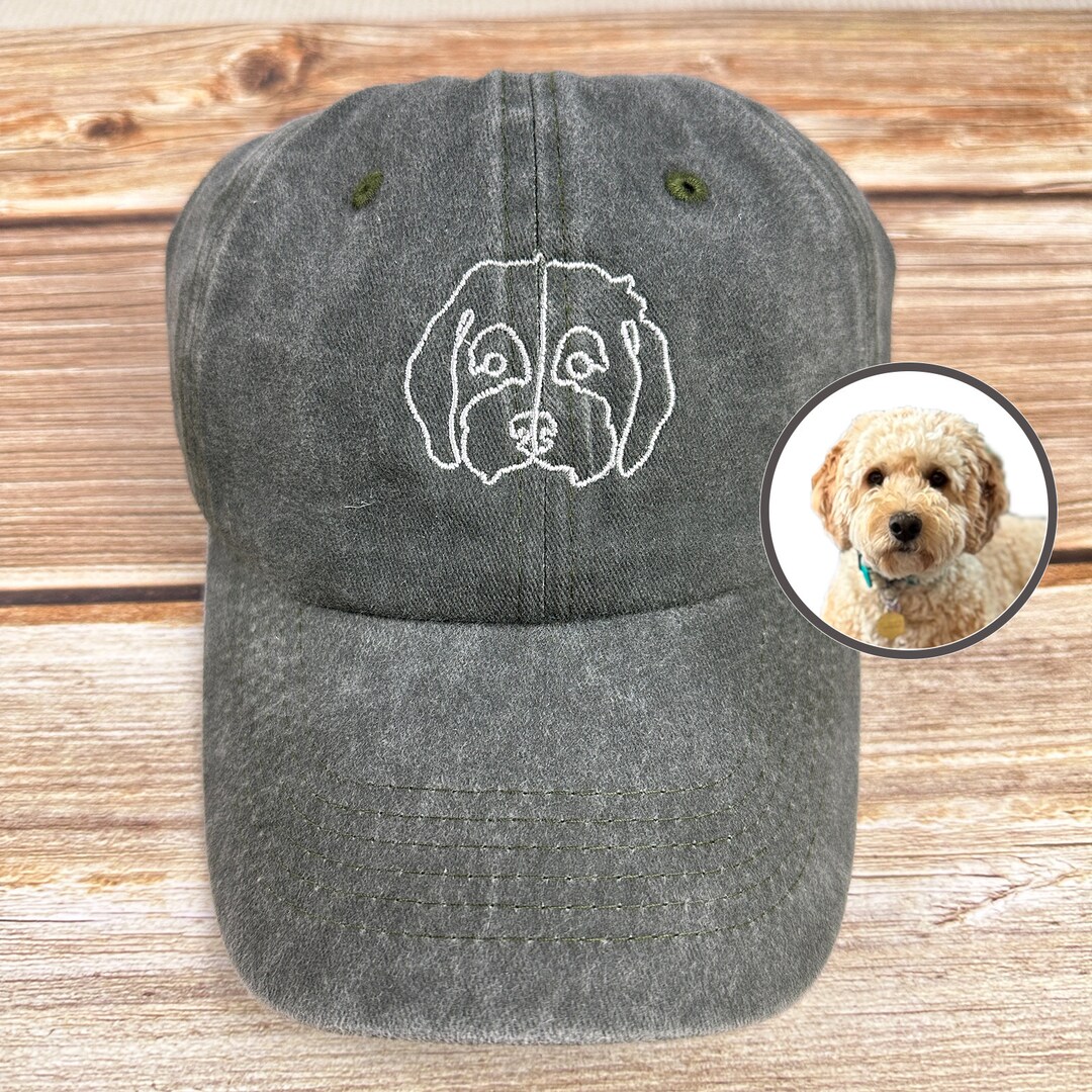 Custom Pet Hat Using Pet Photo Personalized Dog Hat Custom Cat Hat ...