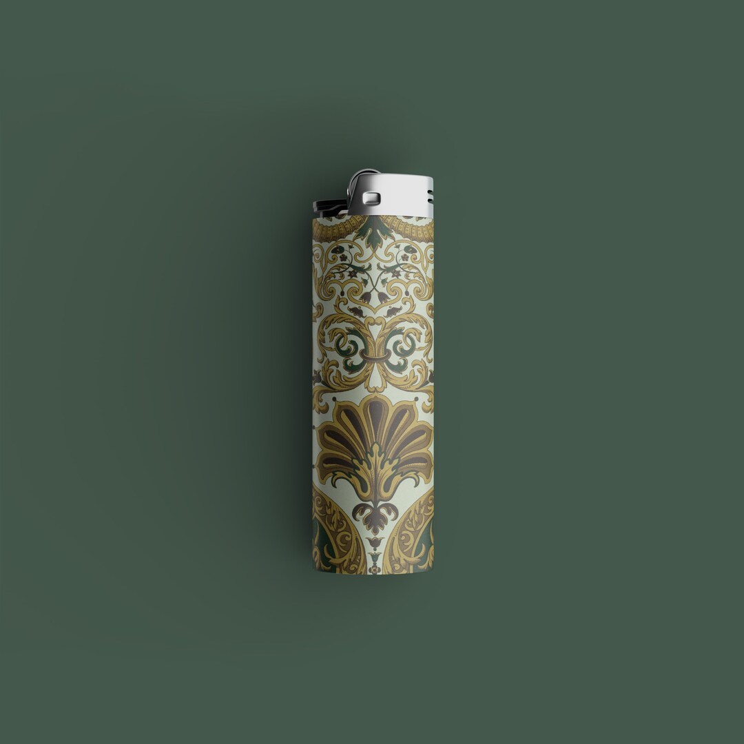 17th Century Pattern 2 BIC Lighter Wrap Albert Racine - Etsy