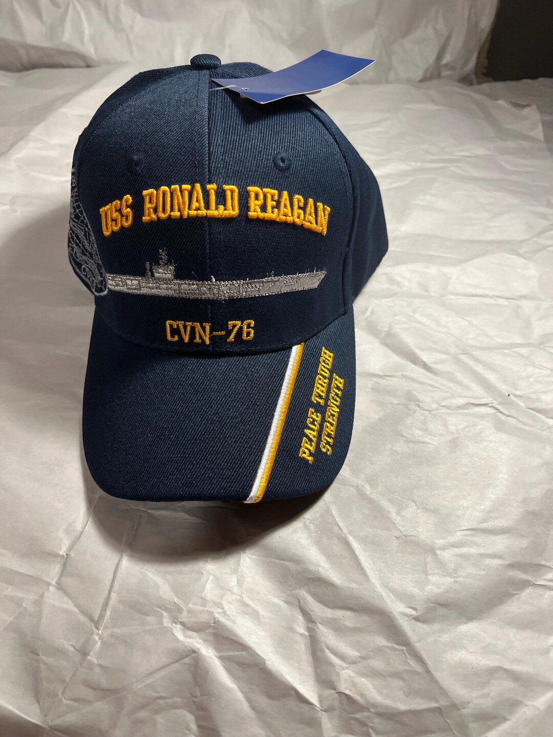 U.S.S. Ronald Reagan CVN-76 Ball Cap - Etsy