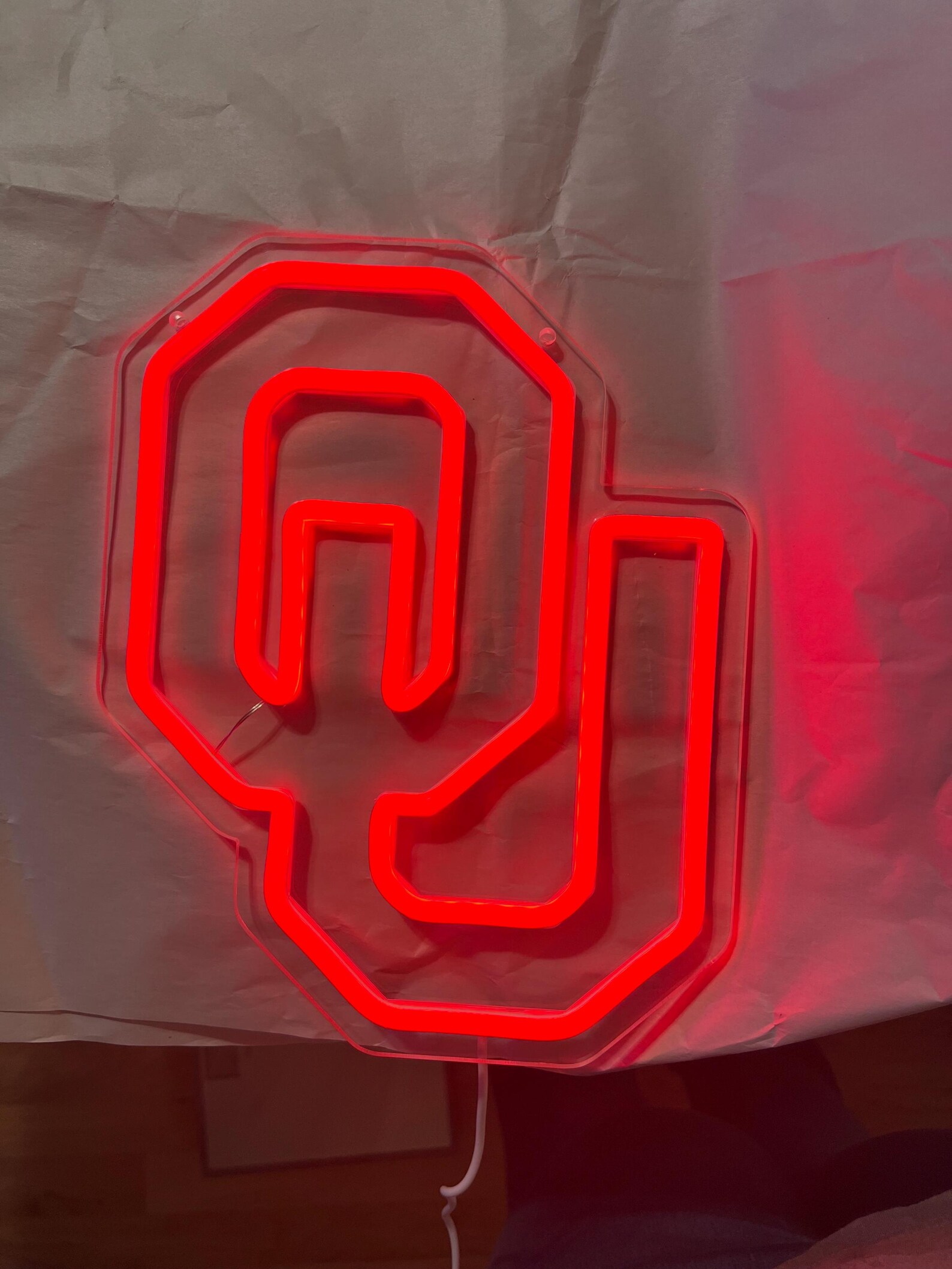 Oklahoma Sooners Logo LED Neon Light up Sign - Etsy