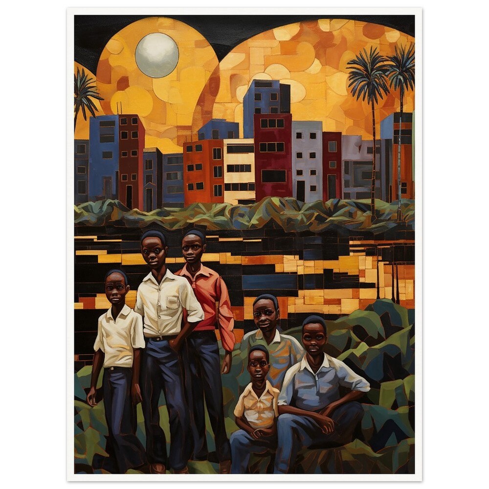 Wall Art Museum-quality Matte Paper Poster Ai Generated Painting ...