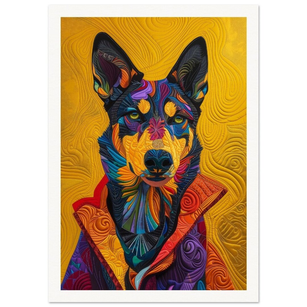 Wall Art Museum-quality Matte Paper Poster Ai Generated Portrait Mystic ...