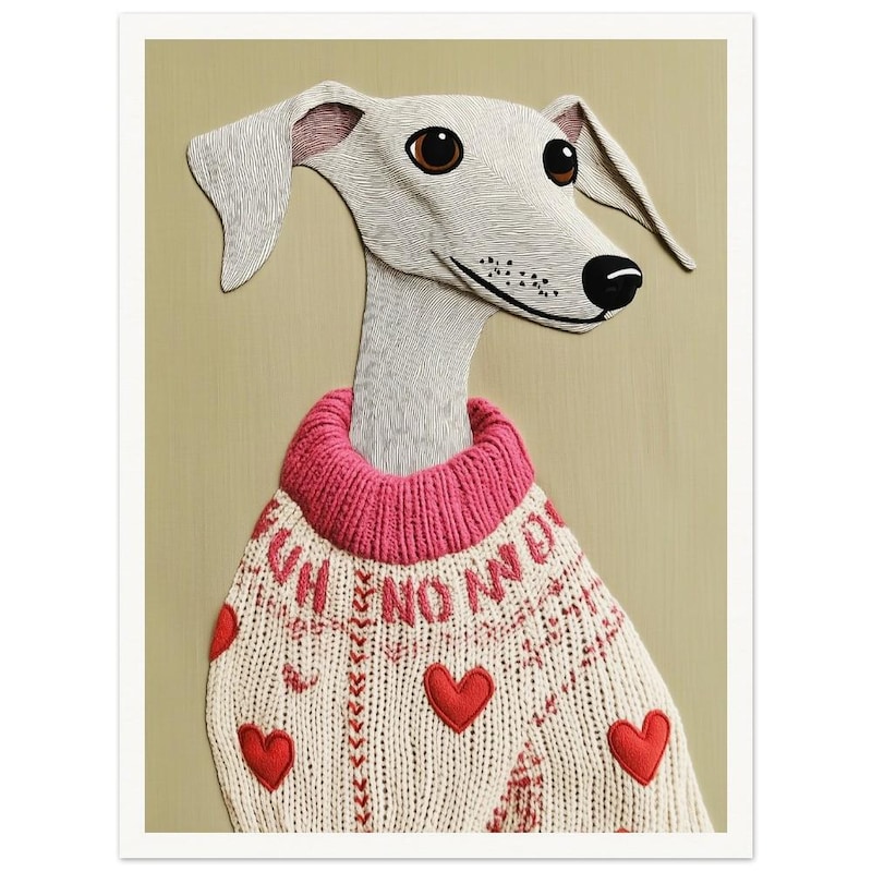 Greyhound Quilt - Etsy