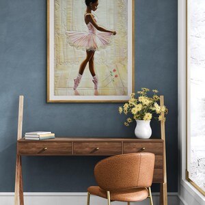 Wall Art • Poster • Black Quilt Art • Ballet Dreams Inspired by ...