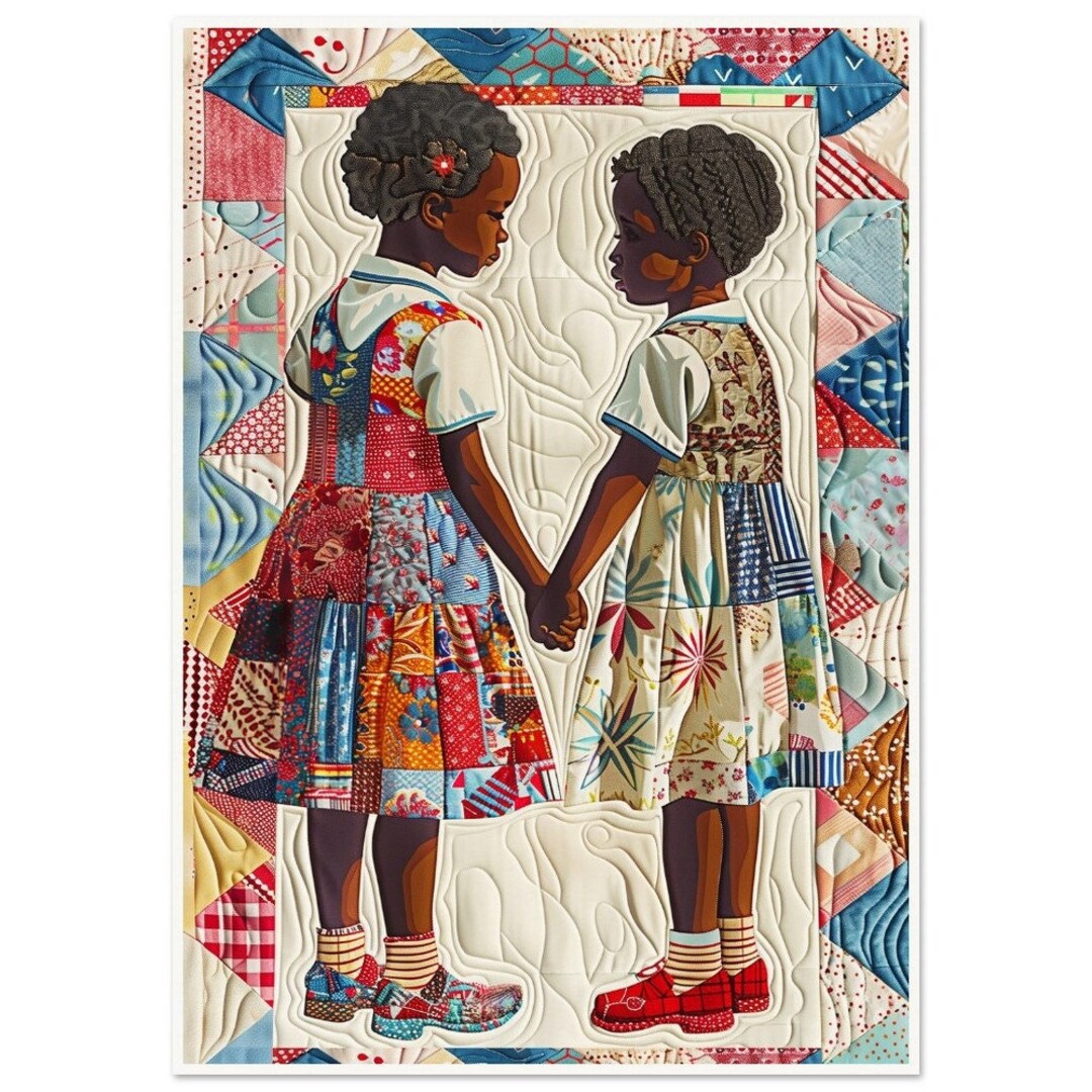 Wall Art • Poster • Holding Hands, Holding Hearts Inspired by Bisa ...