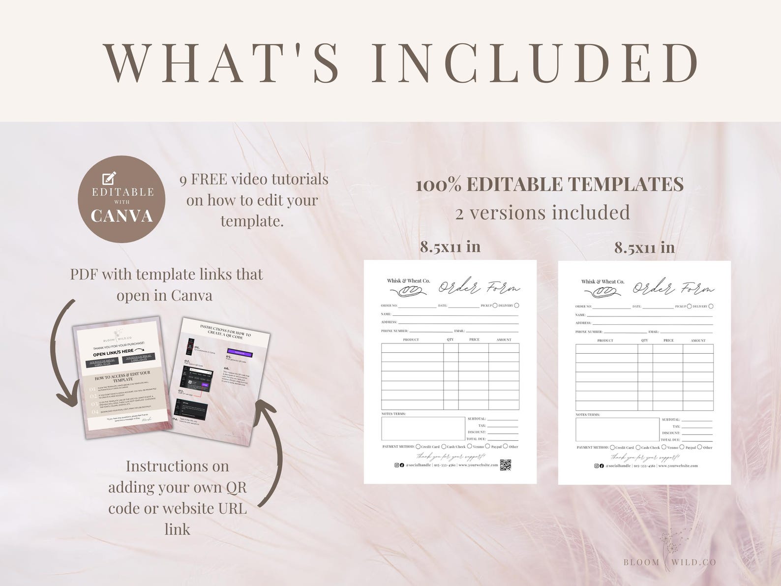 Home Bakery Order Form Template, Bakers Order Form, Sourdough Pre Order ...