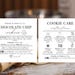 Cookies Ingredients Label and Cookie Care Instruction Card, Cottage Law ...