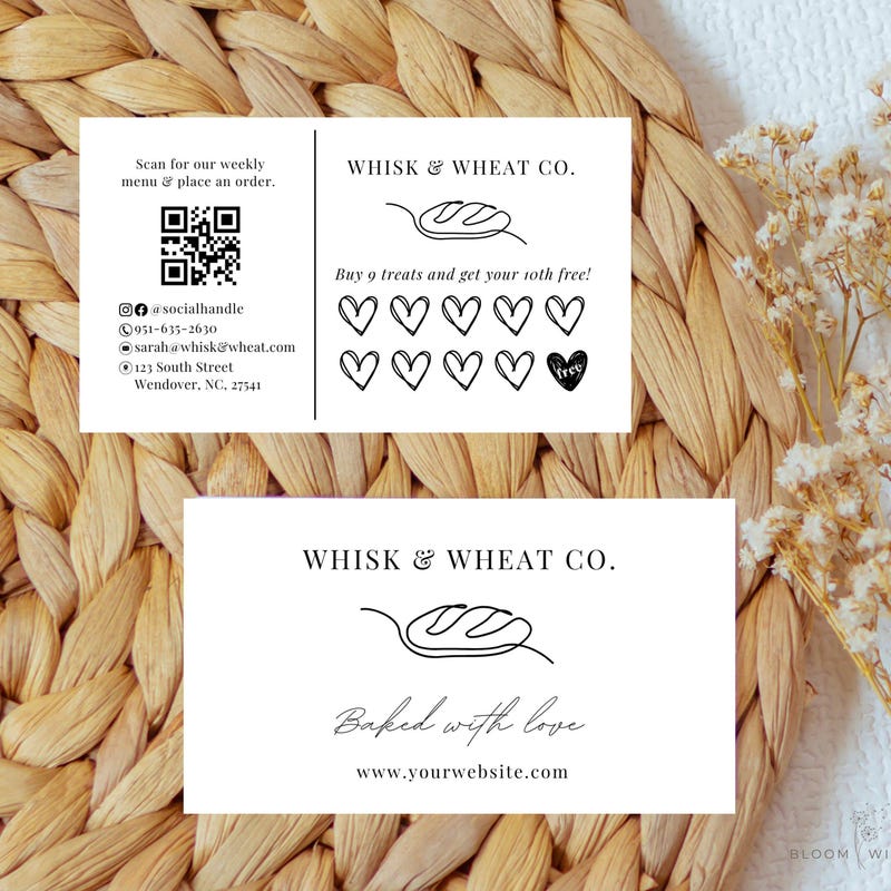 Loyalty Cake Cards - Etsy