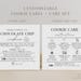 Cookies Ingredients Label and Cookie Care Instruction Card, Cottage Law ...
