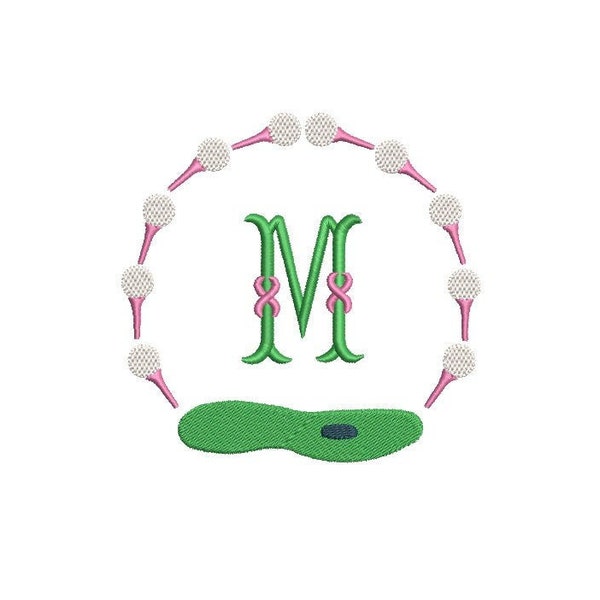 Golf Applique - Etsy