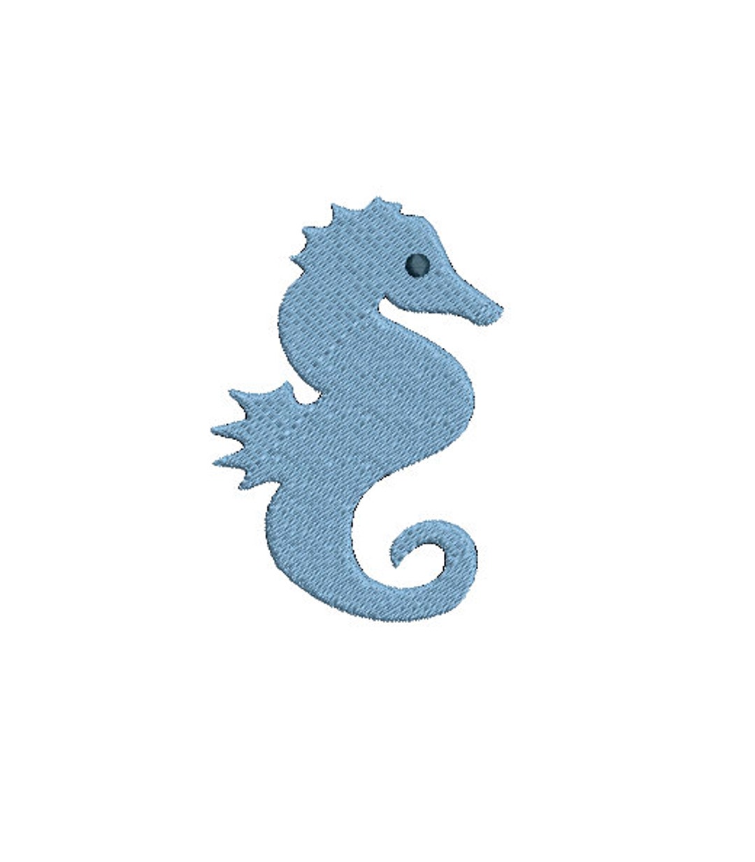 Seahorse 8 Sizes Machine Embroidery Design PES DST JEF Digital Download ...