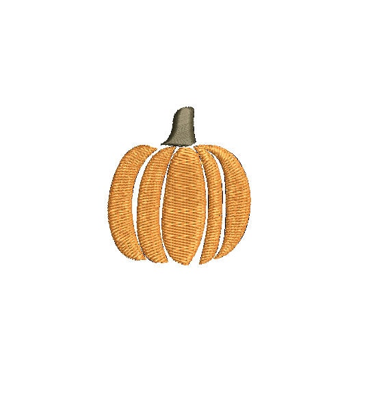 Mini-pumpkin Design 5 Sizes Machine Embroidery Design PES DST - Etsy