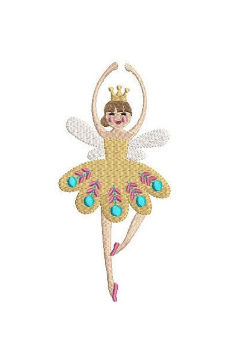 Nutcracker Sugar Plum Fairy Ballerina 5 Sizes Machine - Etsy
