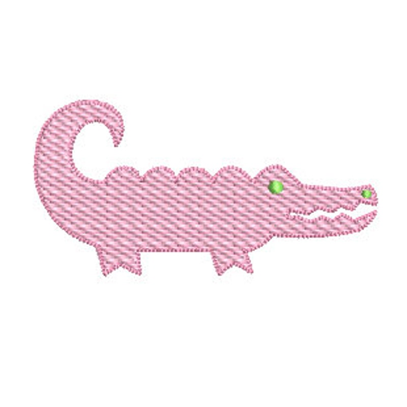 Alligator Applique - Etsy