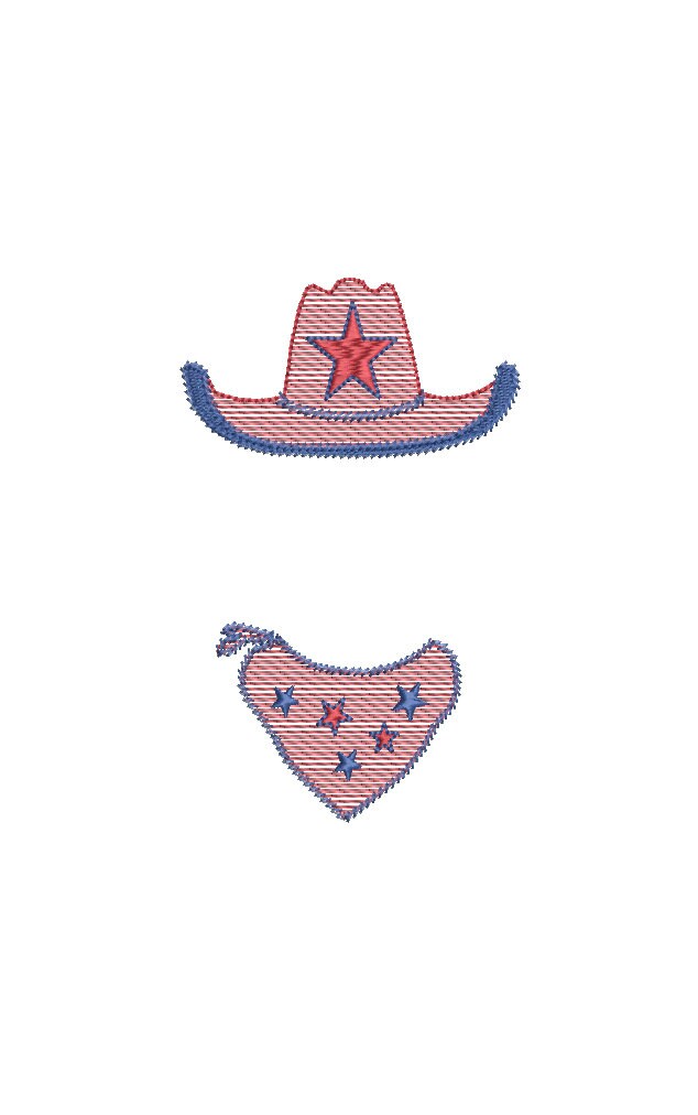 Western Monogram Frame Machine Embroidery Design, 3 Sizes, PES DST ...