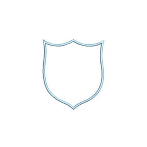 Sheild & Bow Monogram Frame, 4 Options, 3 Sizes, Machine Emb Design ...