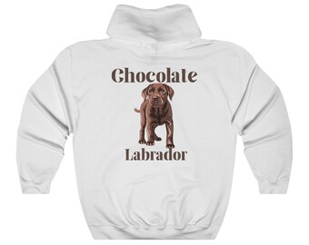 Chocolate Lab Hoodie - Etsy