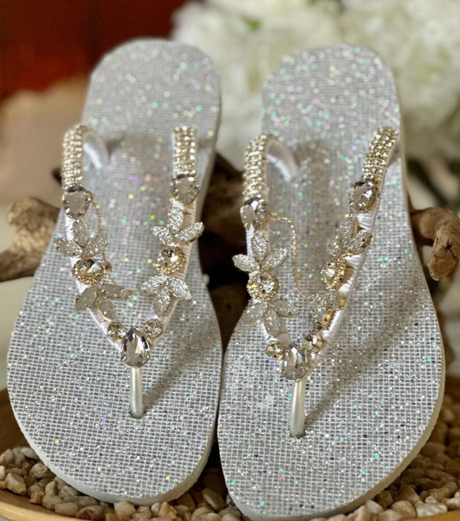 Unique Crystal Sandal for Bride Luxury Open Toe Footwear Fashionable ...