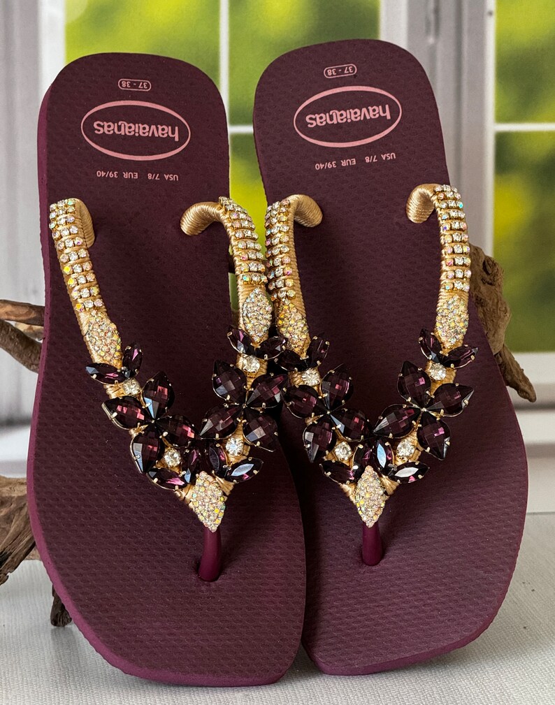 Gorgeous Woman Flip Flop Gift Unique Bridal Shower Present Beach ...