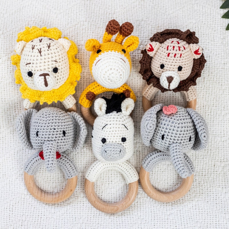 Knitted Rattle - Etsy