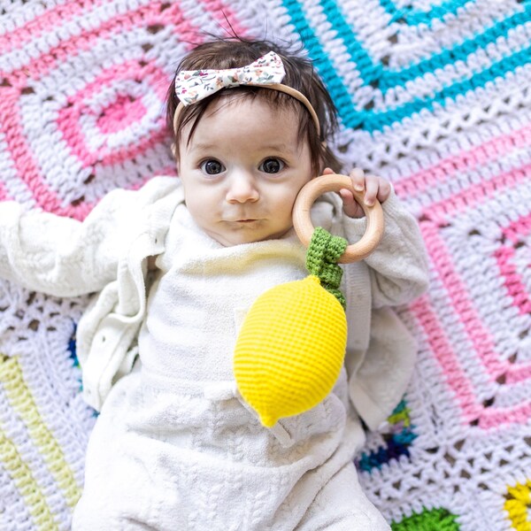 Lemon Baby Toy - Etsy