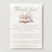 Floral Retirement Thank You Card: Editable Canva Template (digital ...