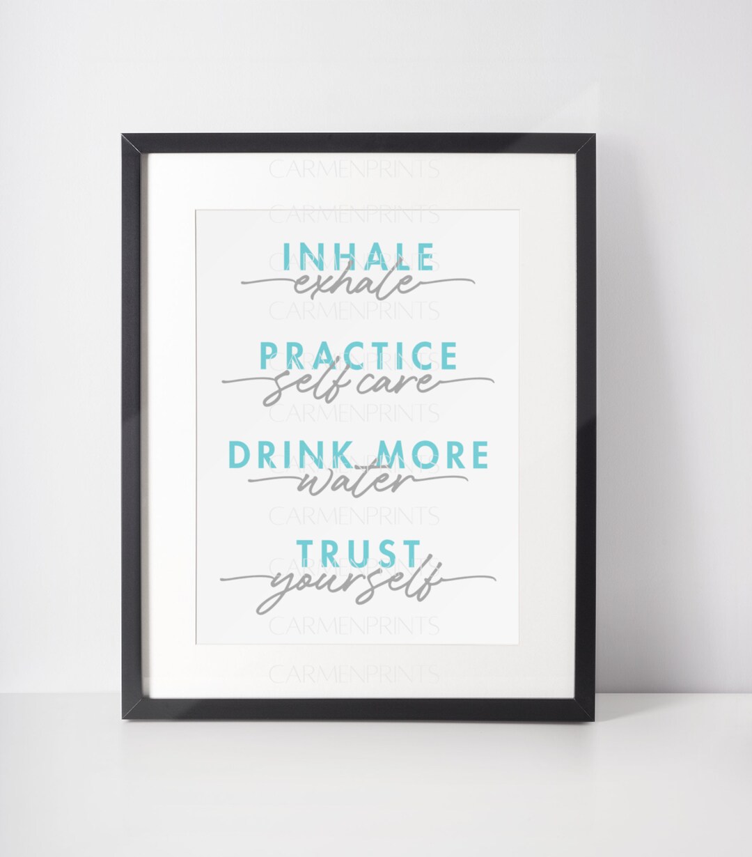 Self Care Poster, Self Care Printable, Office Print, Dorm Decor ...