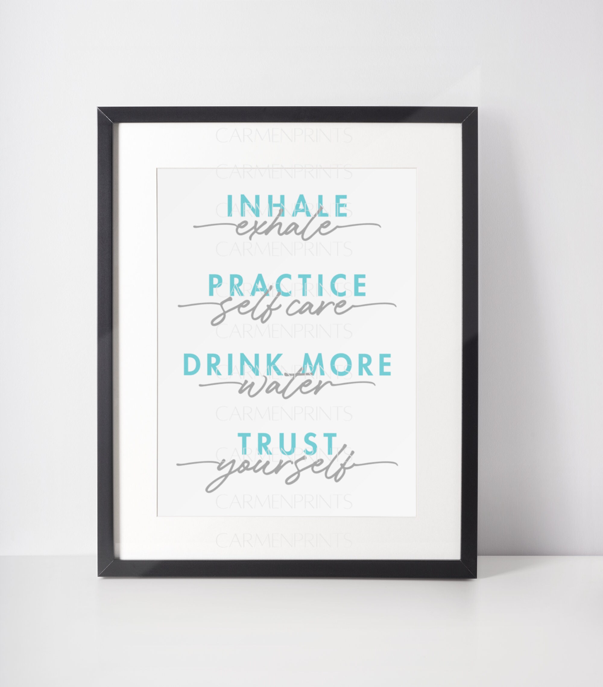 Self Care Poster, Self Care Printable, Office Print, Dorm Decor ...