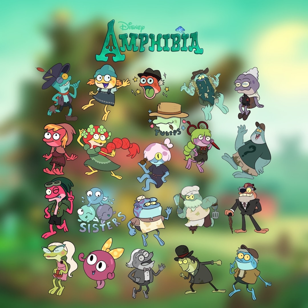 Amphibia Charms Series 2: Frogs - Etsy